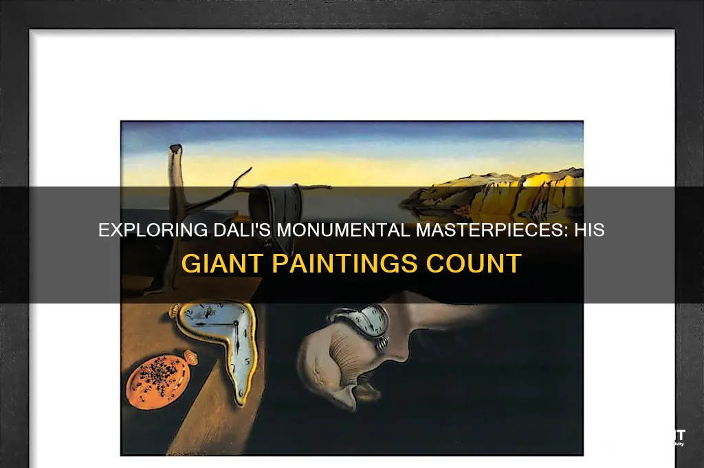 Exploring Dali's Monumental Masterpieces: His Giant Paintings Count ...