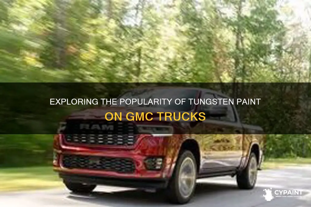 Exploring The Popularity Of Tungsten Paint On Gmc Trucks | CyPaint