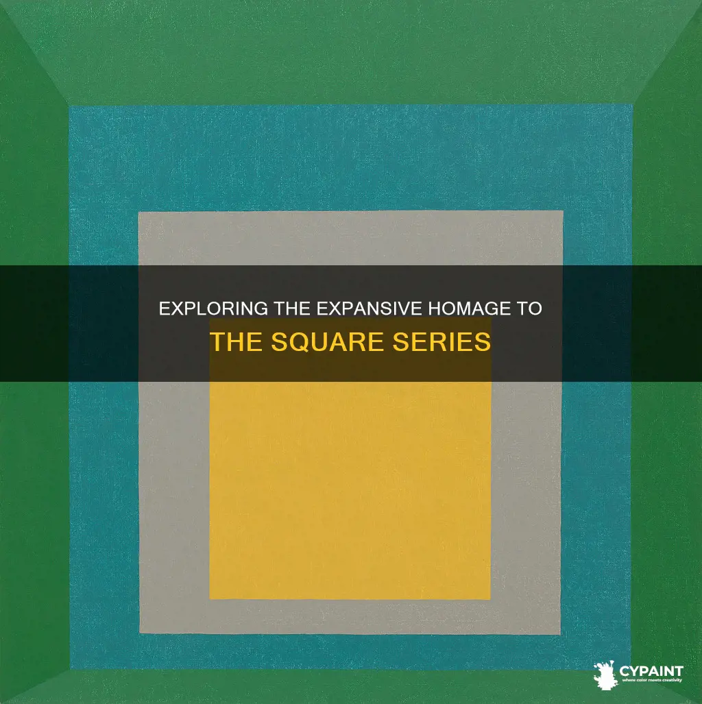 Exploring The Expansive Homage To The Square Series | CyPaint
