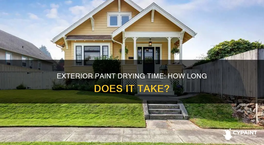 Exterior Paint Drying Time: How Long Does It Take? | CyPaint