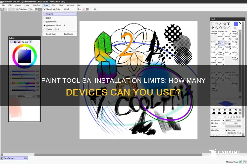 Paint Tool Sai Installation Limits: How Many Devices Can You Use? | CyPaint