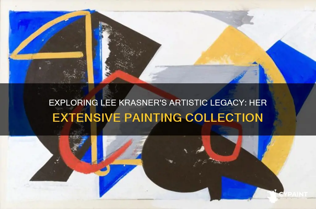 Exploring Lee Krasner's Artistic Legacy: Her Extensive Painting ...