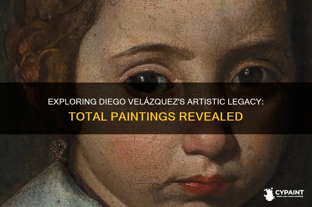 Exploring Diego Velázquez's Artistic Legacy: Total Paintings Revealed ...