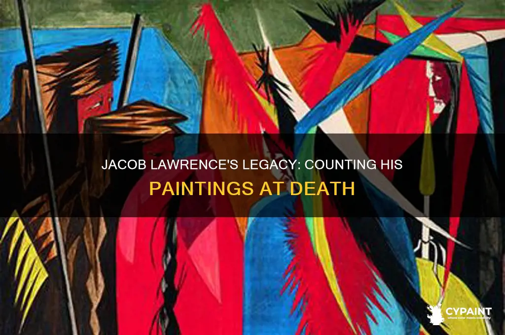Jacob Lawrence's Legacy: Counting His Paintings At Death | CyPaint