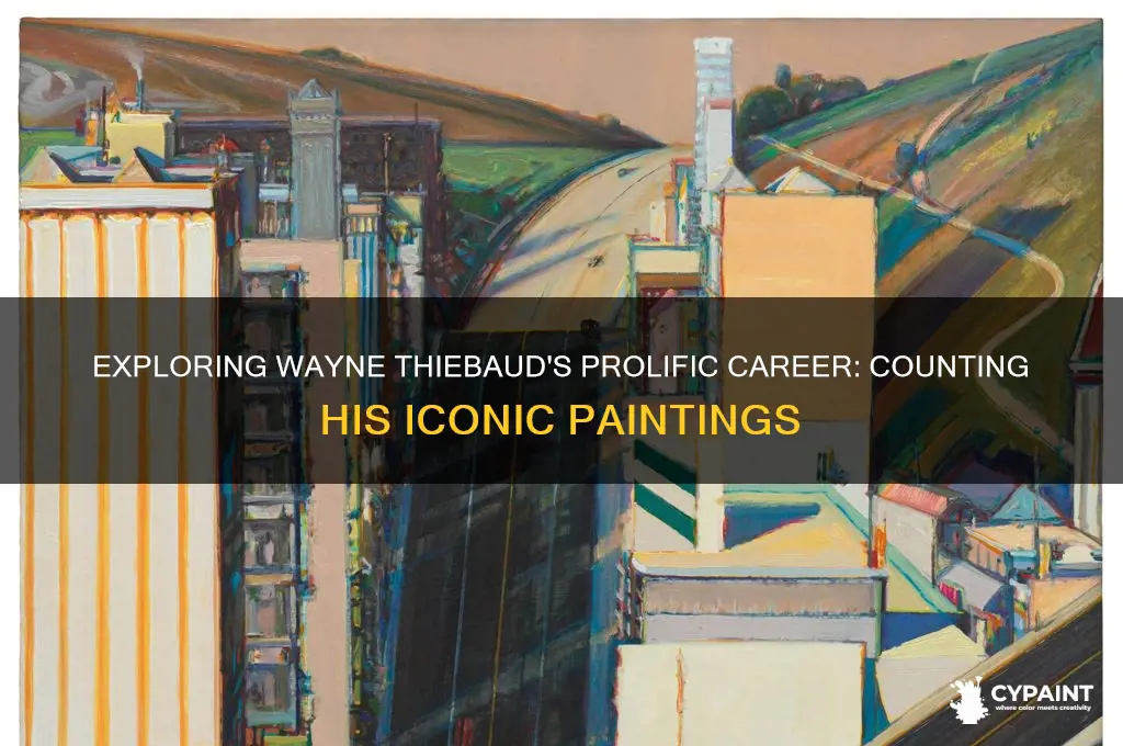 Exploring Wayne Thiebaud's Prolific Career: Counting His Iconic ...