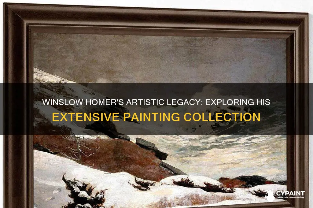 Winslow Homer's Artistic Legacy: Exploring His Extensive Painting ...