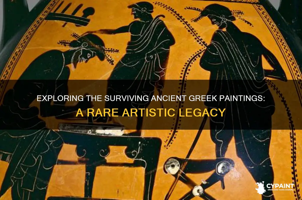 Exploring The Surviving Ancient Greek Paintings: A Rare Artistic Legacy ...
