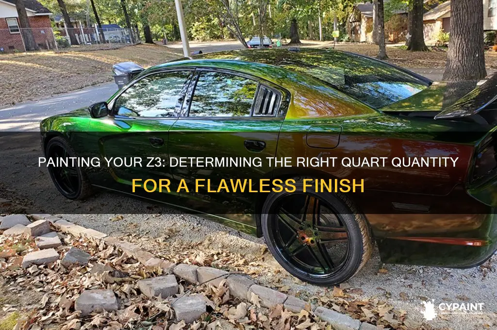 Painting Your Z3: Determining The Right Quart Quantity For A Flawless ...