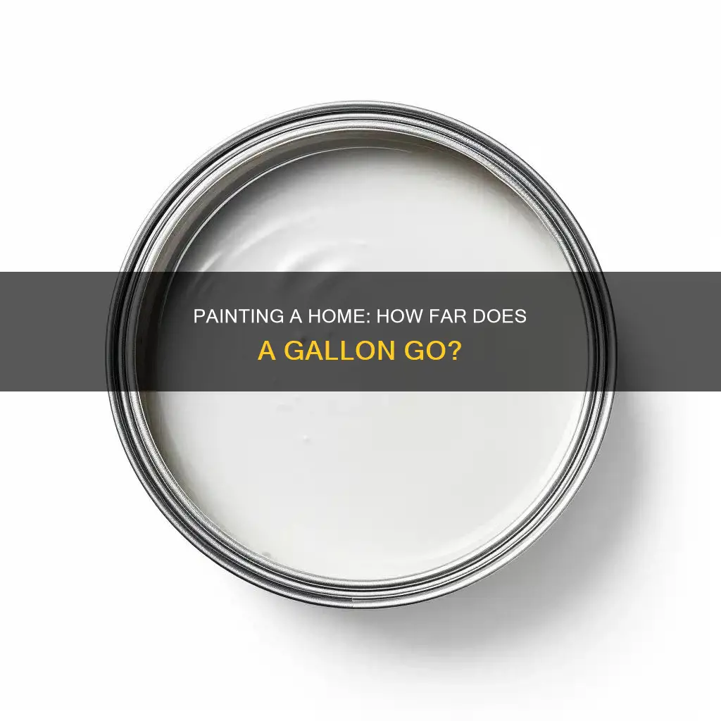 Painting A Home: How Far Does A Gallon Go? | CyPaint