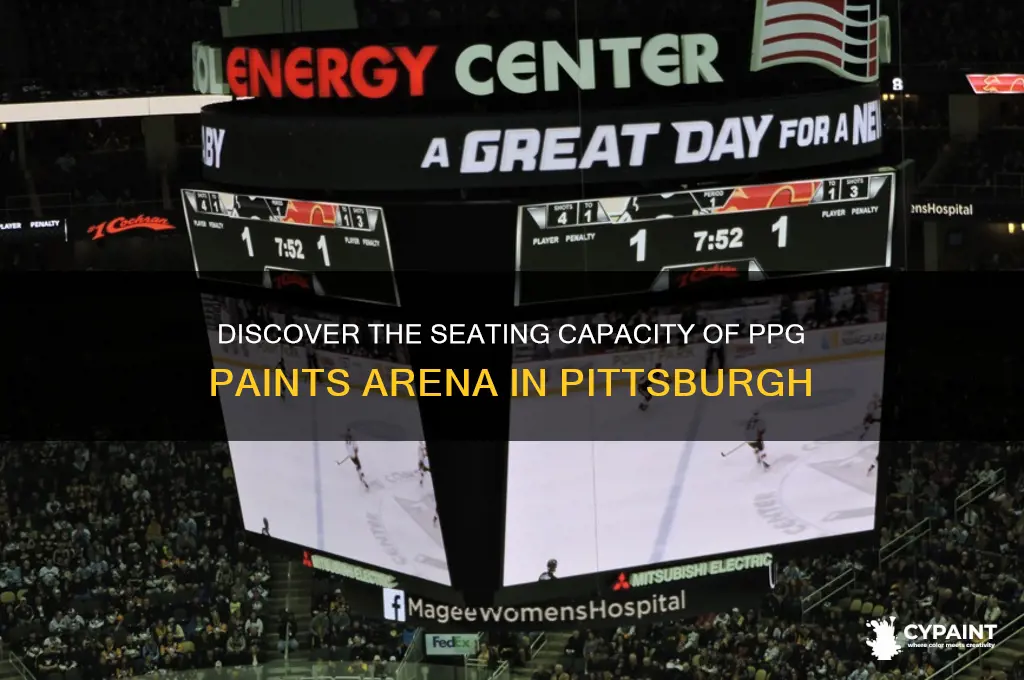 Discover The Seating Capacity Of Ppg Paints Arena In Pittsburgh | CyPaint