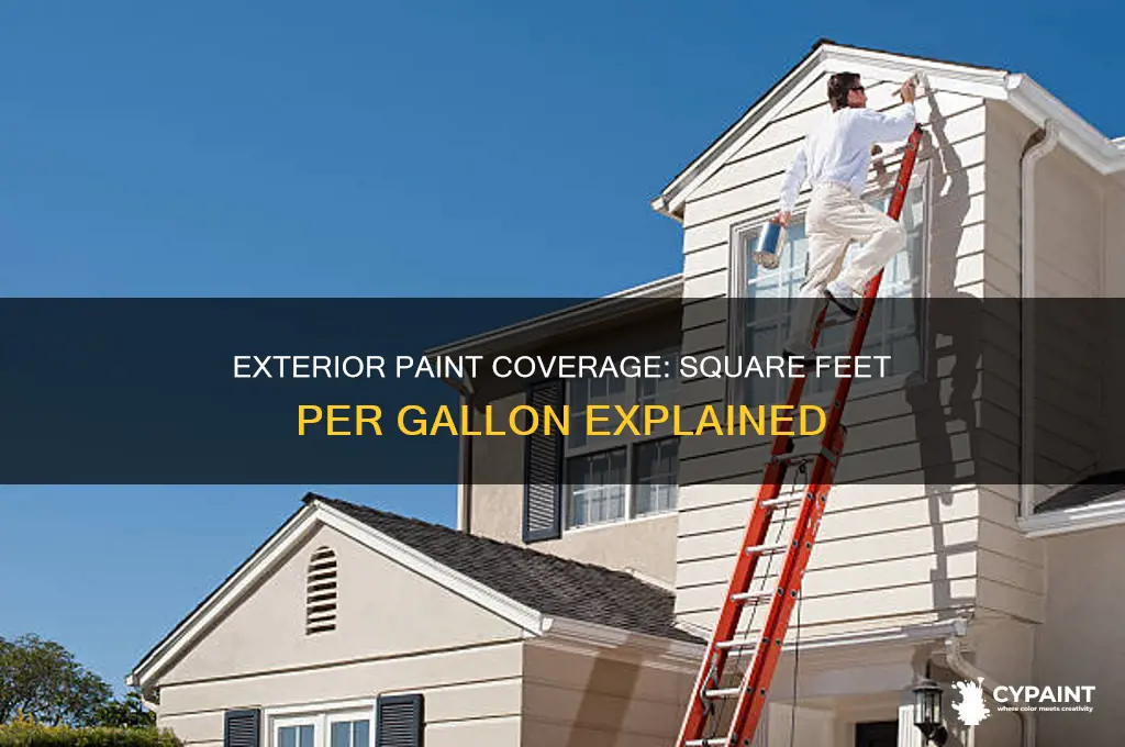 Exterior Paint Coverage: Square Feet Per Gallon Explained | CyPaint