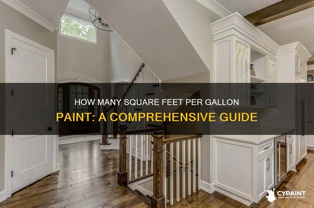 How Many Square Feet Per Gallon Paint: A Comprehensive Guide | CyPaint