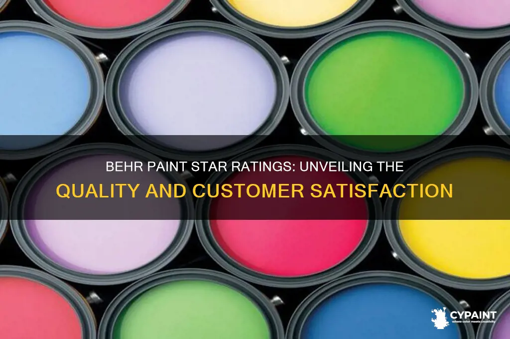 Behr Paint Star Ratings: Unveiling The Quality And Customer ...