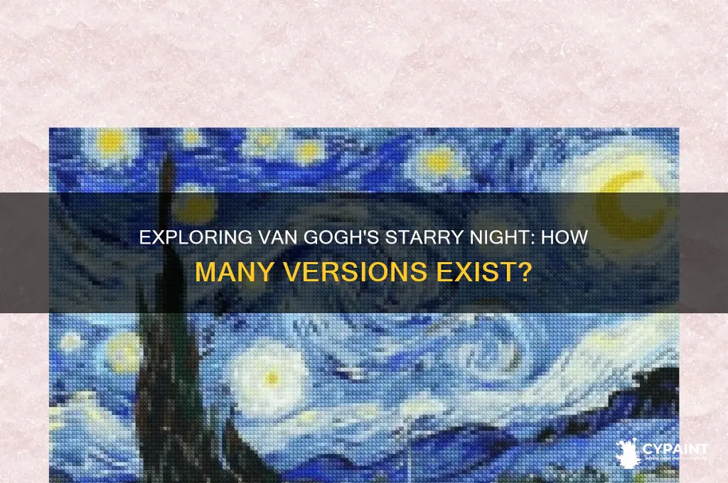 Exploring Van Gogh's Starry Night: How Many Versions Exist? | CyPaint
