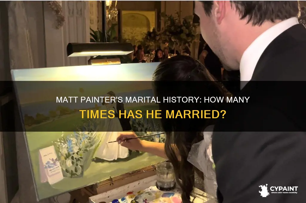 Matt Painter's Marital History: How Many Times Has He Married? | CyPaint