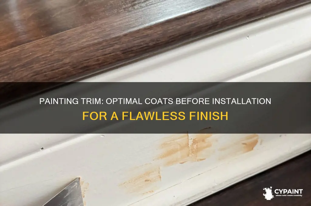 Painting Trim: Optimal Coats Before Installation For A Flawless Finish ...