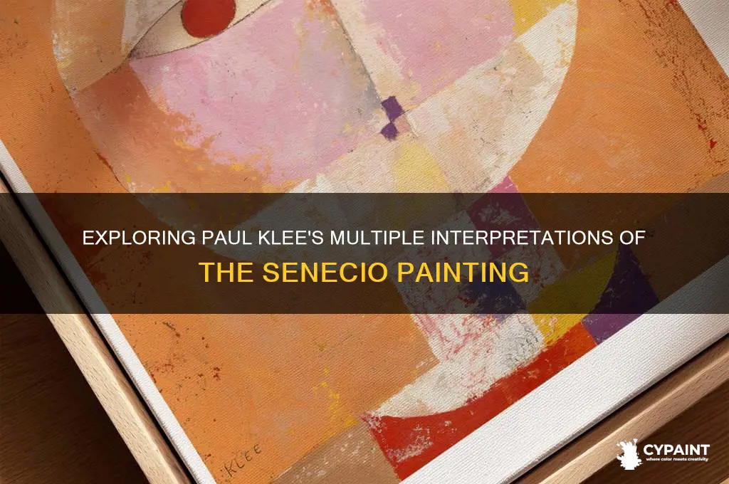 Exploring Paul Klee's Multiple Interpretations Of The Senecio Painting ...