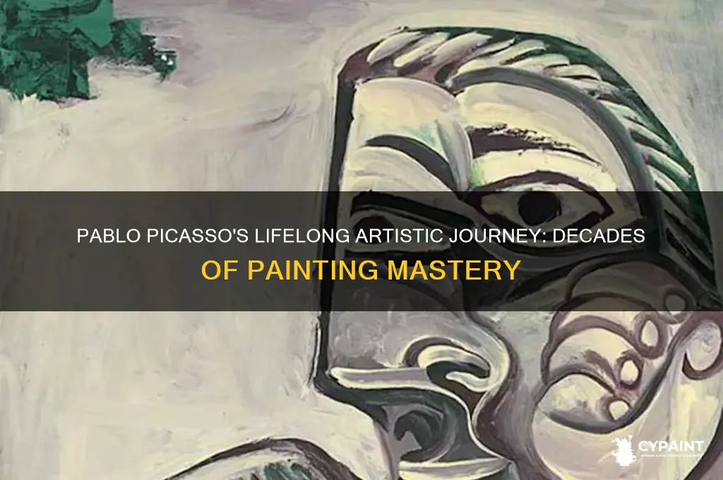 Pablo Picasso's Lifelong Artistic Journey: Decades Of Painting Mastery ...