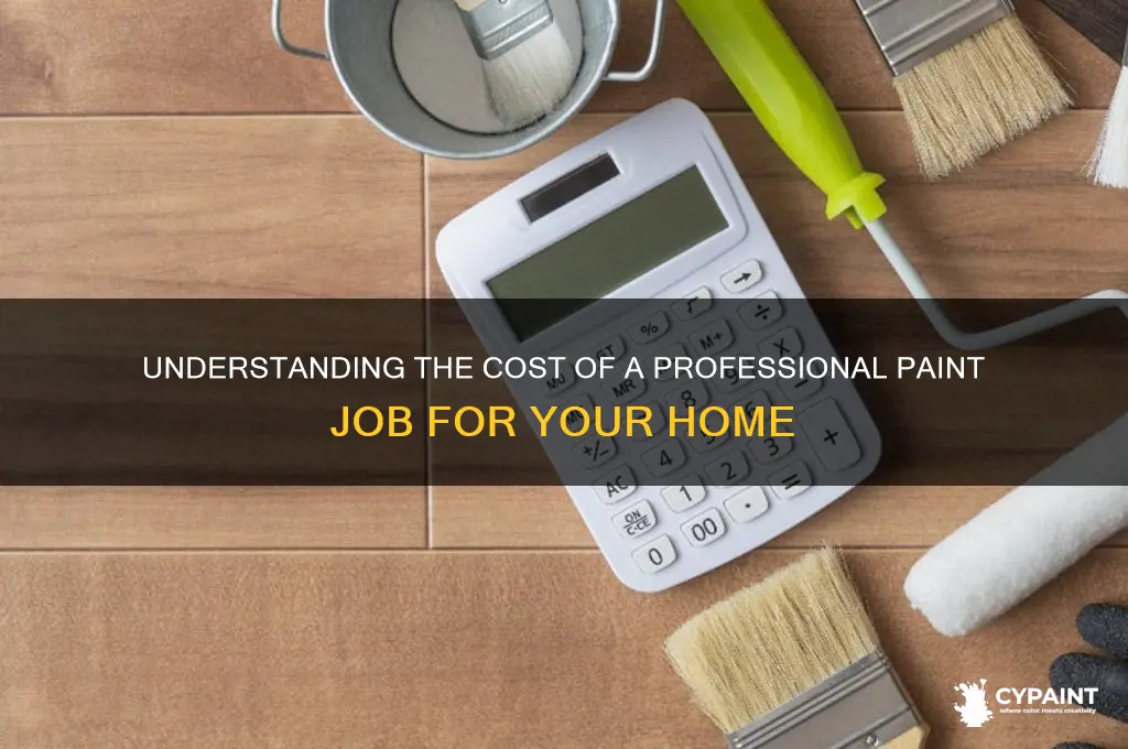 Understanding The Cost Of A Professional Paint Job For Your Home | CyPaint