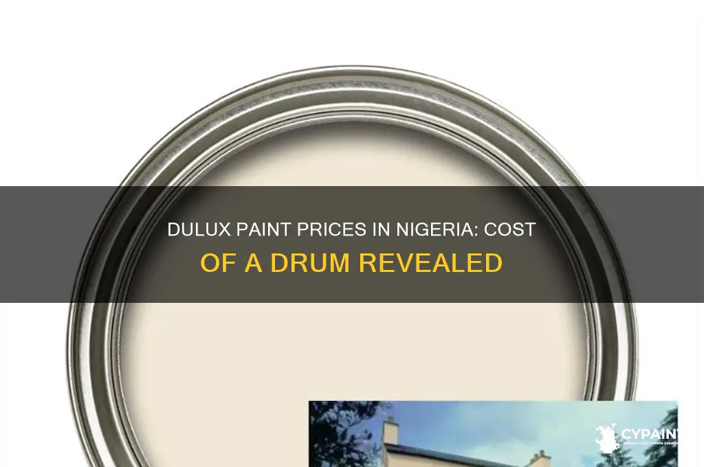 Dulux Paint Prices In Nigeria: Cost Of A Drum Revealed | CyPaint