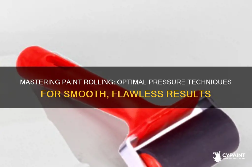 Mastering Paint Rolling: Optimal Pressure Techniques For Smooth ...