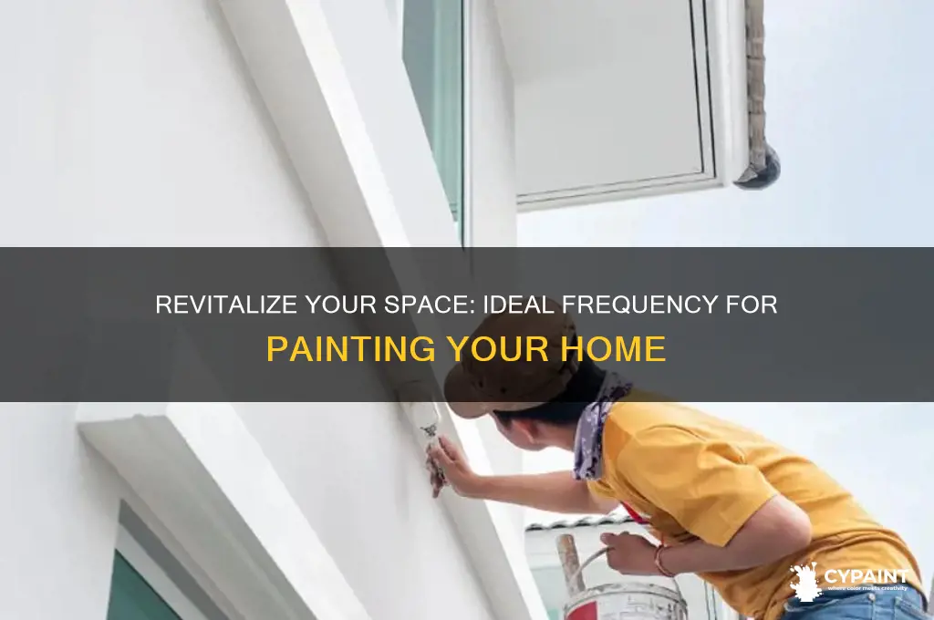 Revitalize Your Space: Ideal Frequency For Painting Your Home | CyPaint