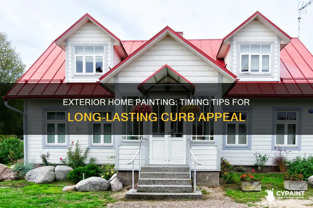 Exterior Home Painting: Timing Tips For Long-Lasting Curb Appeal | CyPaint