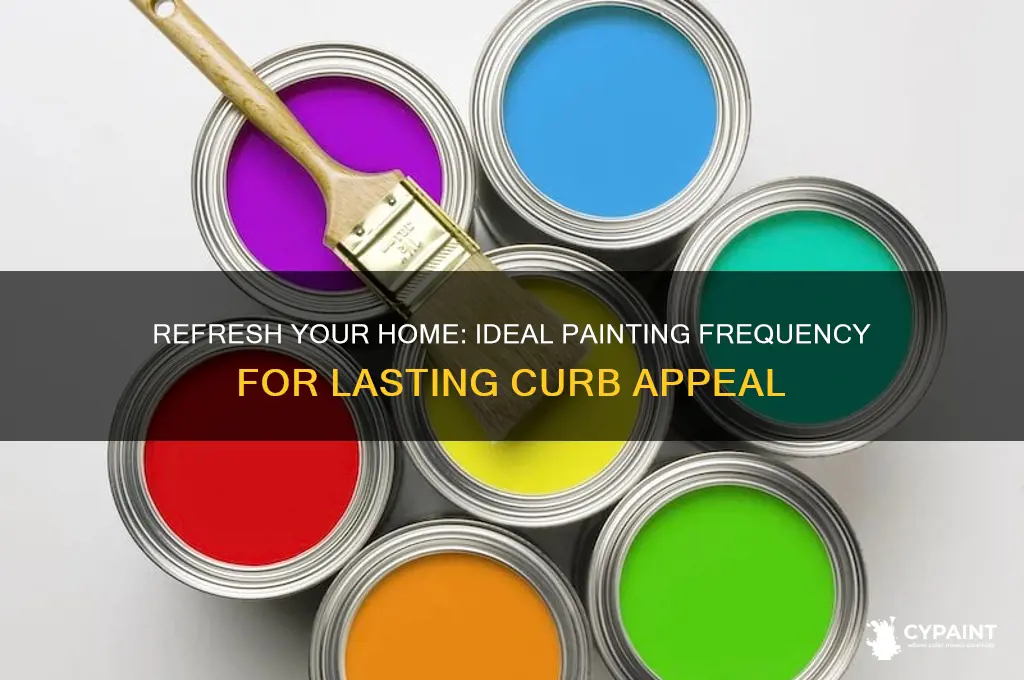 Refresh Your Home: Ideal Painting Frequency For Lasting Curb Appeal ...