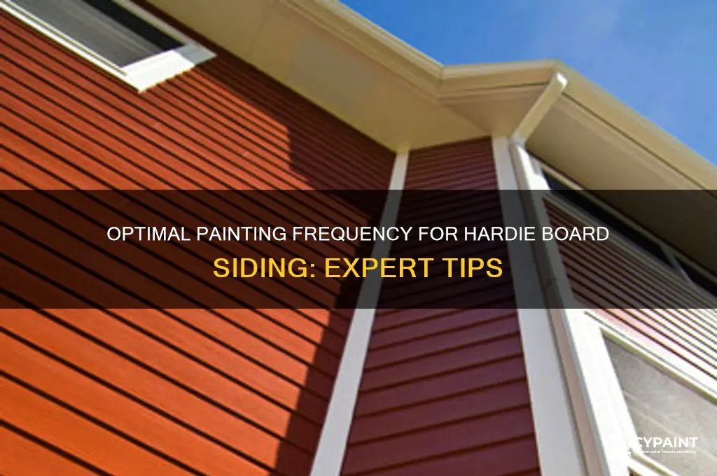 Optimal Painting Frequency For Hardie Board Siding: Expert Tips | CyPaint