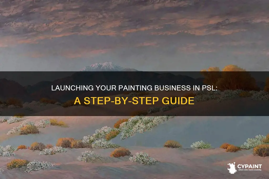 Launching Your Painting Business In Psl: A Step-By-Step Guide | CyPaint