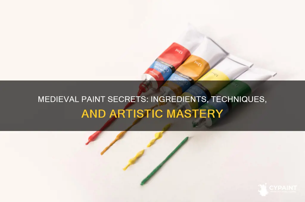 Medieval Paint Secrets: Ingredients, Techniques, And Artistic Mastery ...