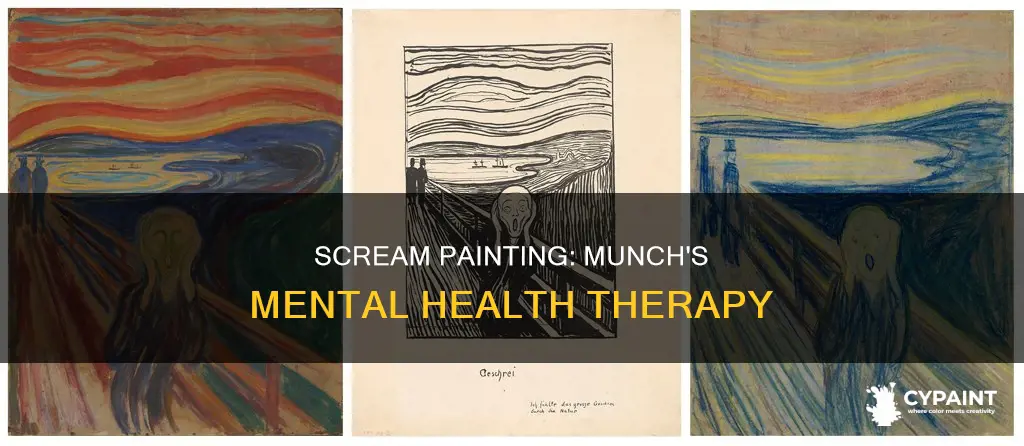 Scream Painting: Munch's Mental Health Therapy | CyPaint