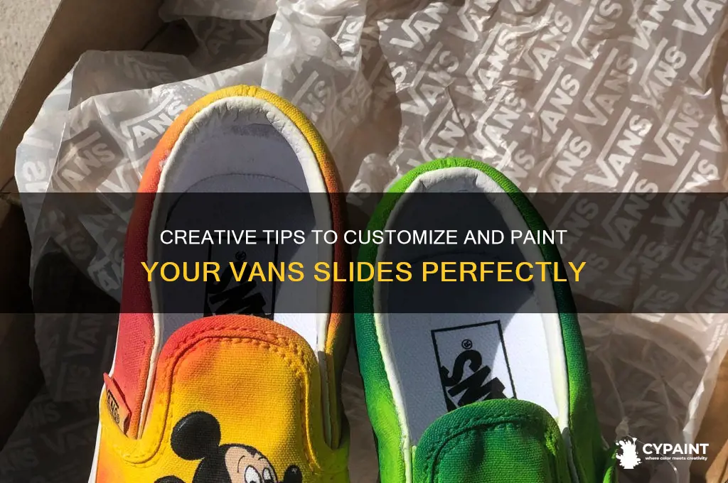 Creative Tips To Customize And Paint Your Vans Slides Perfectly | CyPaint