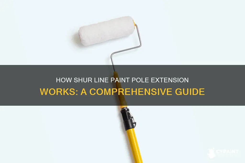How Shur Line Paint Pole Extension Works: A Comprehensive Guide | CyPaint
