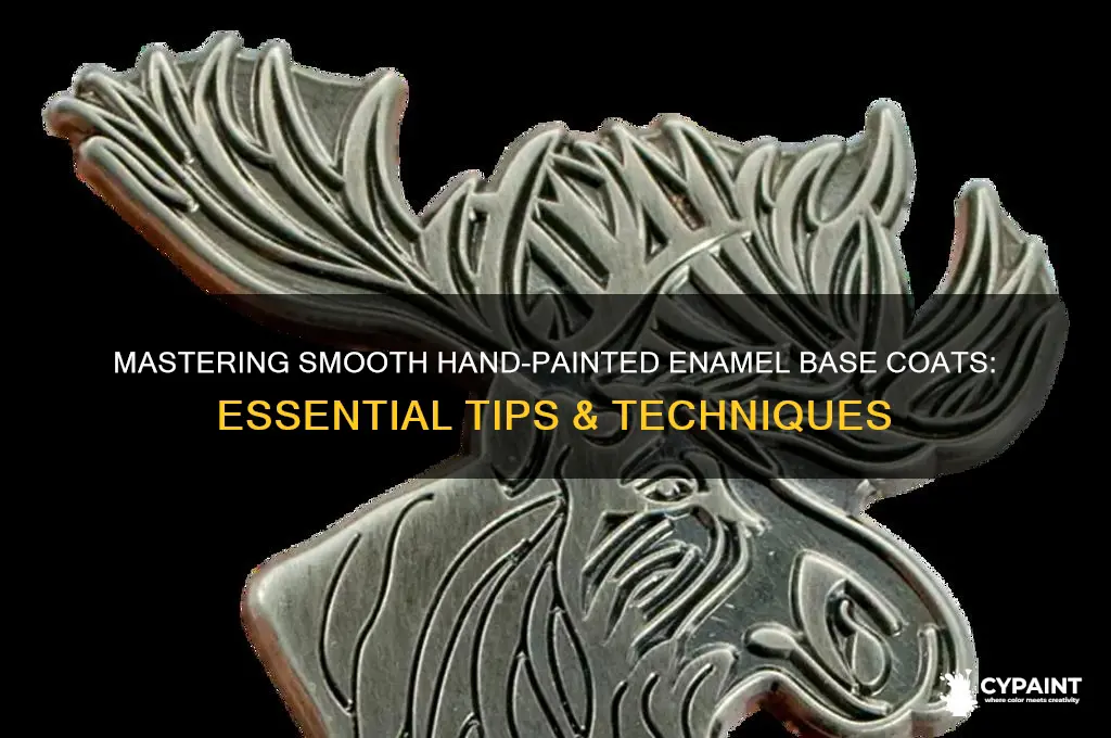 Mastering Smooth Hand-Painted Enamel Base Coats: Essential Tips ...