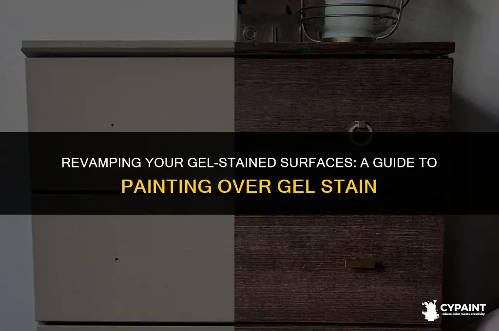 Revamping Your Gel-Stained Surfaces: A Guide To Painting Over Gel Stain ...