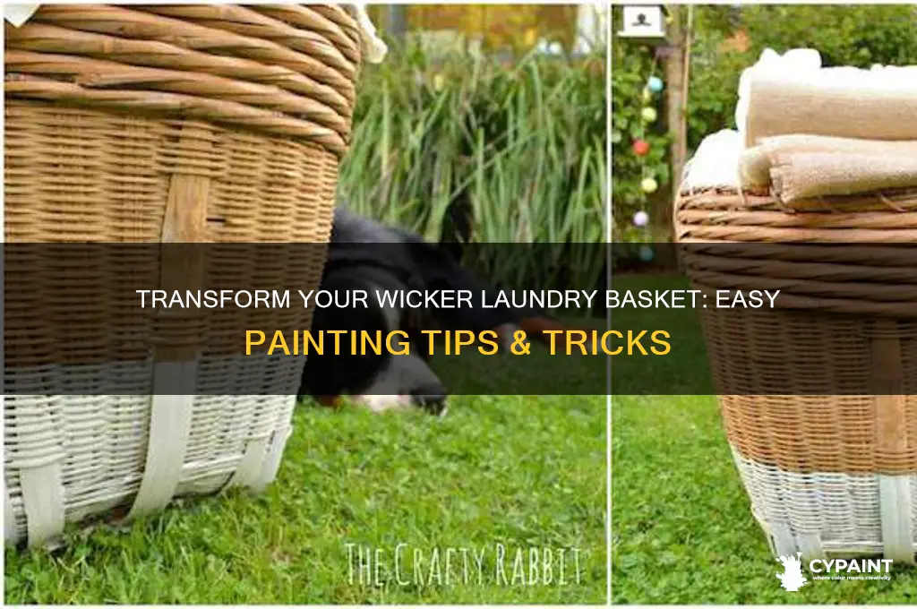 Transform Your Wicker Laundry Basket: Easy Painting Tips & Tricks | CyPaint