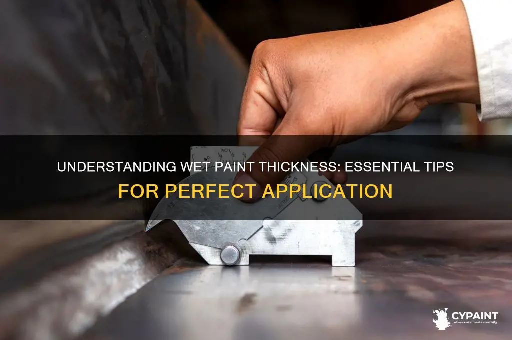 Understanding Wet Paint Thickness: Essential Tips For Perfect ...