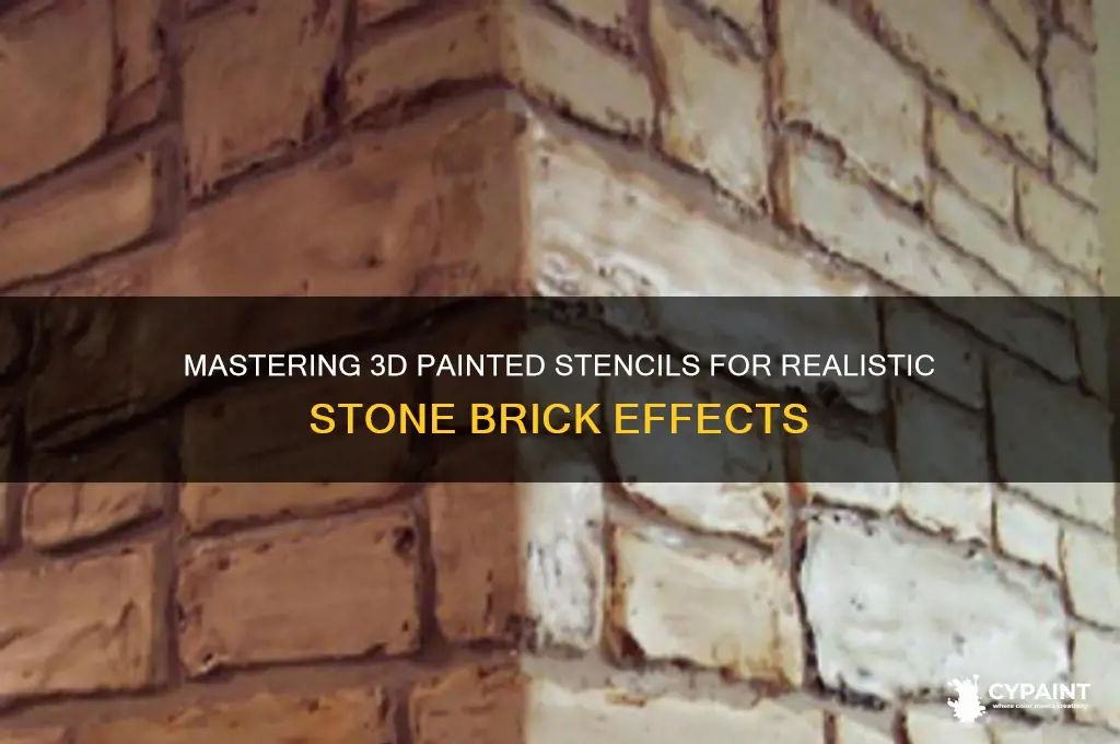 Mastering 3D Painted Stencils For Realistic Stone Brick Effects | CyPaint