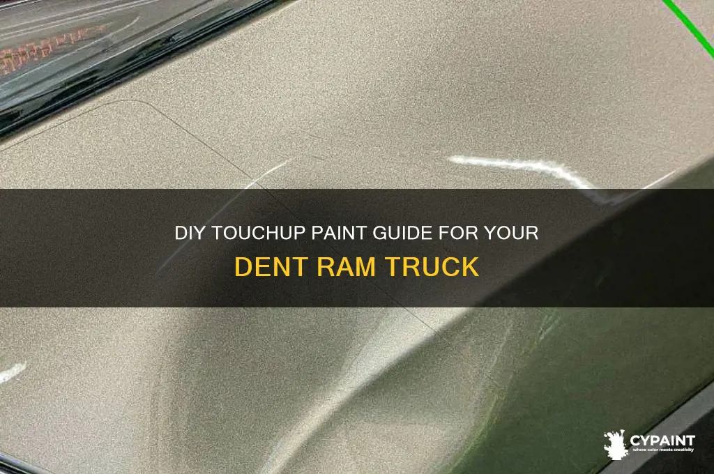 Diy Touchup Paint Guide For Your Dent Ram Truck | CyPaint