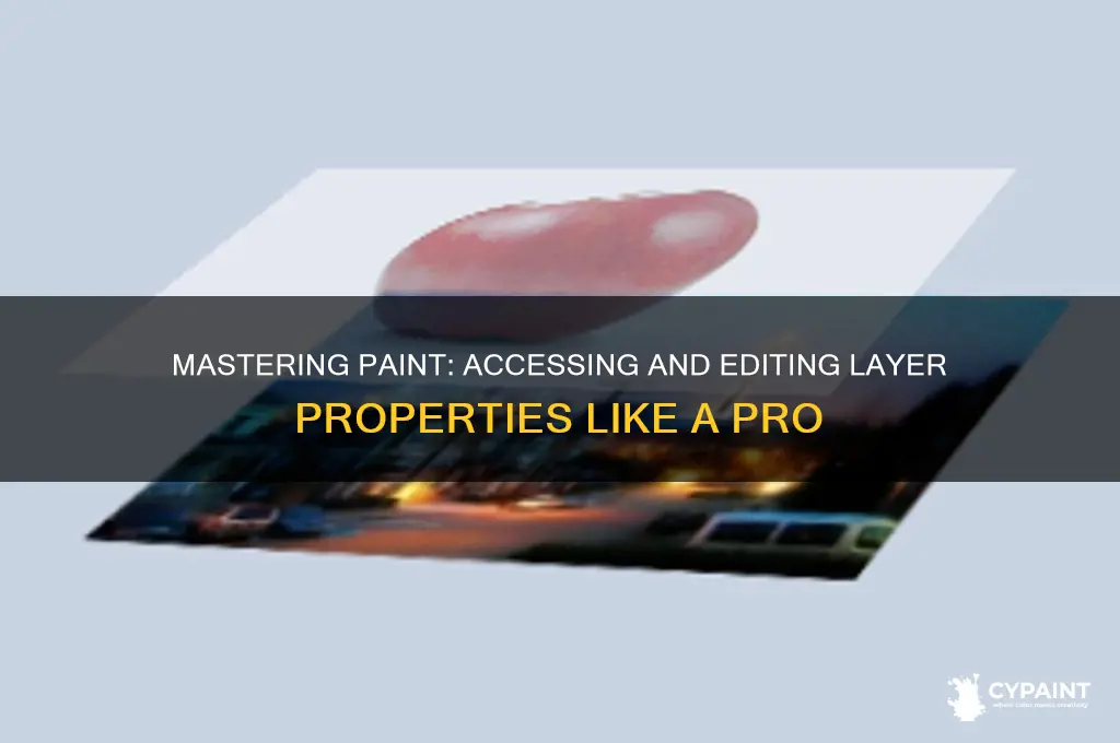Mastering Paint: Accessing And Editing Layer Properties Like A Pro ...