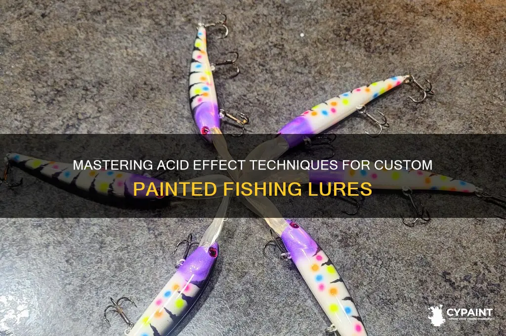 Mastering Acid Effect Techniques For Custom Painted Fishing Lures | CyPaint