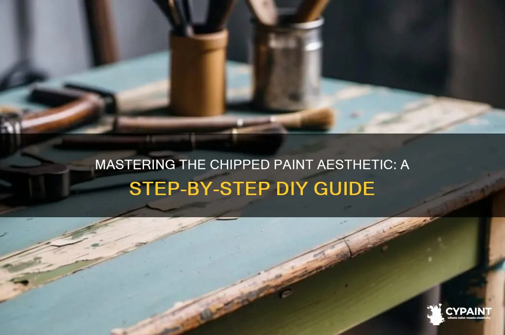 Mastering The Chipped Paint Aesthetic: A Step-By-Step Diy Guide | CyPaint
