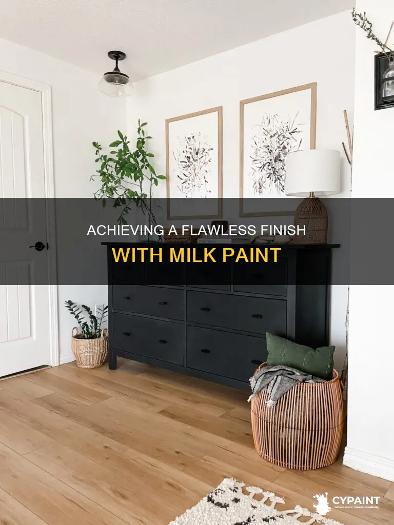 Achieving A Flawless Finish With Milk Paint | CyPaint
