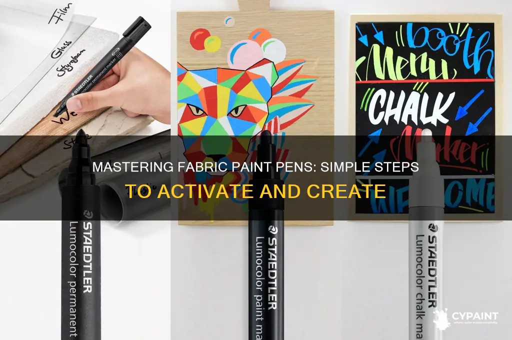 Mastering Fabric Paint Pens: Simple Steps To Activate And Create | CyPaint