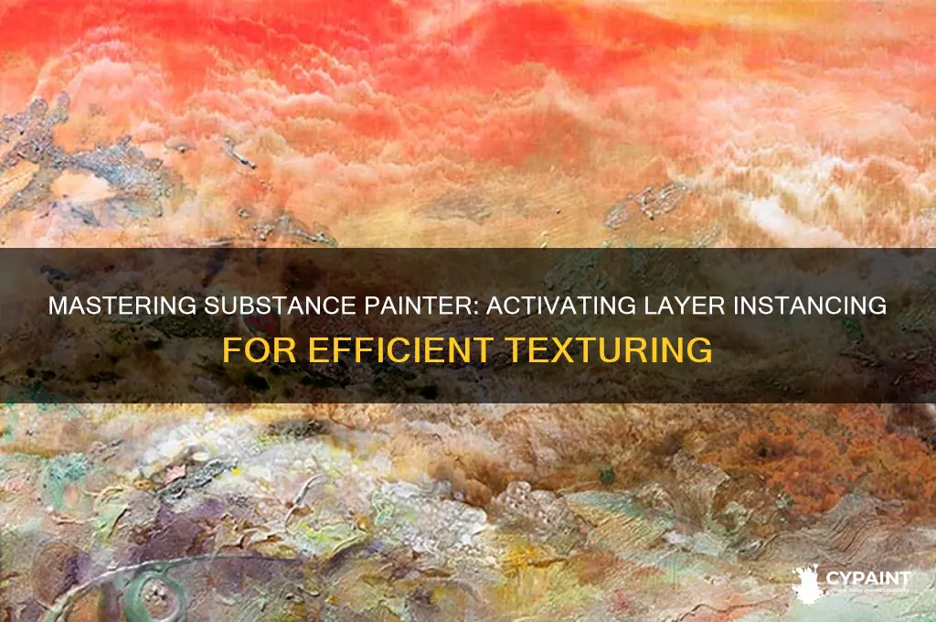 Mastering Substance Painter: Activating Layer Instancing For Efficient ...