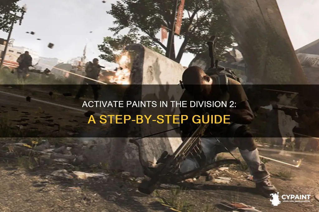 Activate Paints In The Division 2: A Step-By-Step Guide | CyPaint