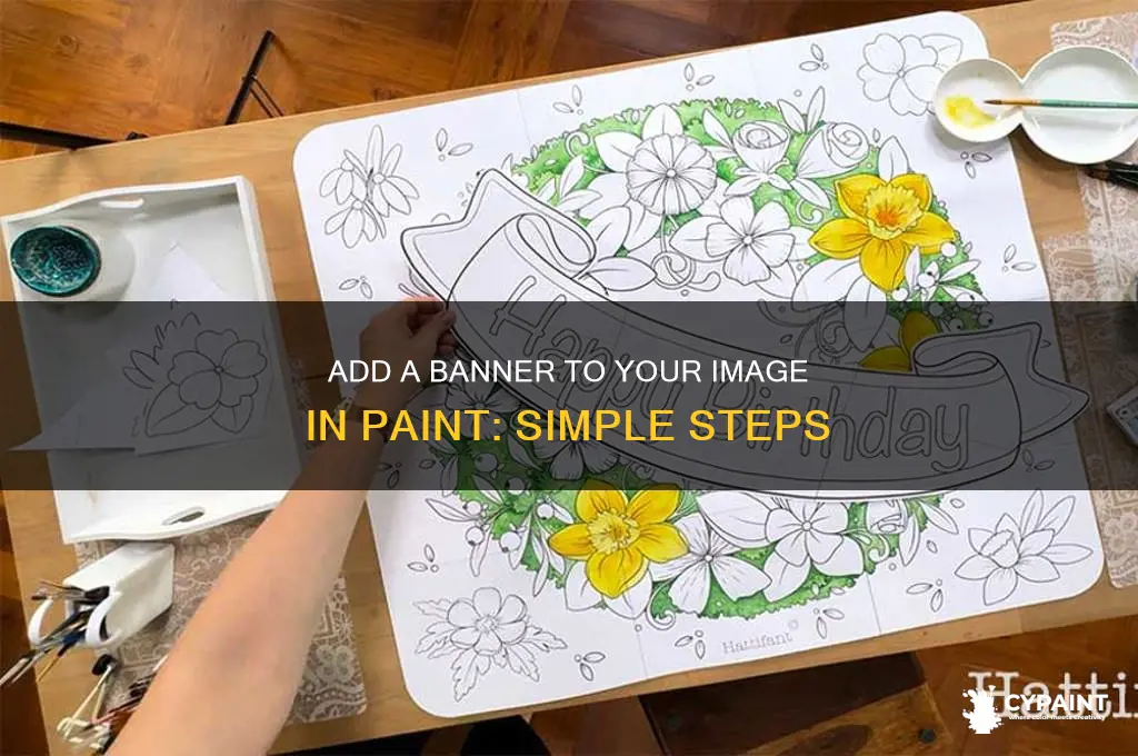Add A Banner To Your Image In Paint: Simple Steps | CyPaint