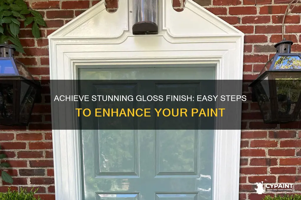Achieve Stunning Gloss Finish: Easy Steps To Enhance Your Paint | CyPaint