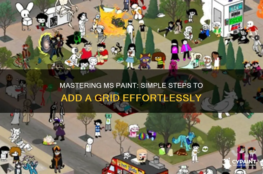 Mastering Ms Paint: Simple Steps To Add A Grid Effortlessly | CyPaint